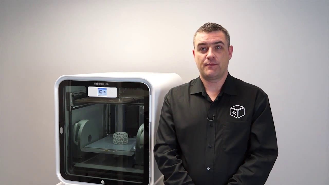 Cube Pro 3d Printer Best for the Prosumer 1 - YouTube