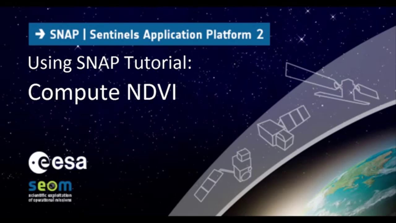 SNAP - Calculate Normalized Difference Vegetation Index (NDVI) - YouTube