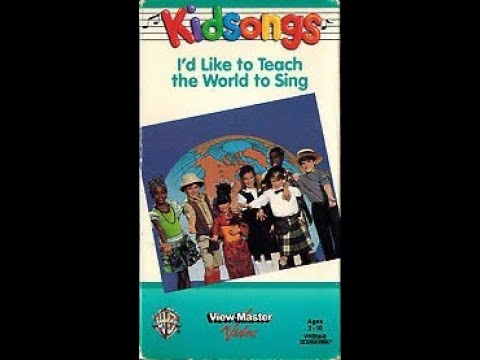 Opening and Closing To Kidsongs:I Like to Teach the World to Sing 1990 VHS