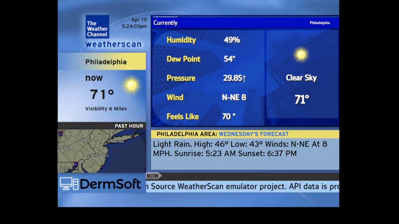 Weatherscan Live stream - YouTube