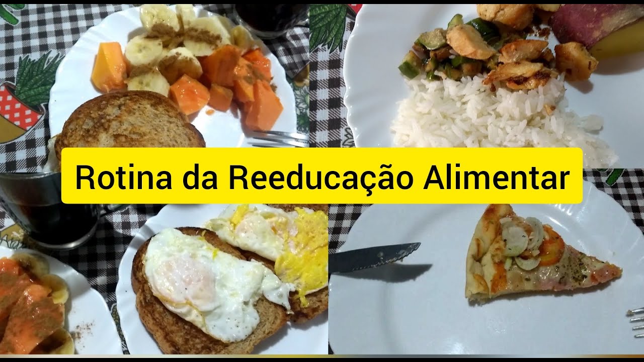 Minha Rotina Alimentar comida simples e saudável - YouTube