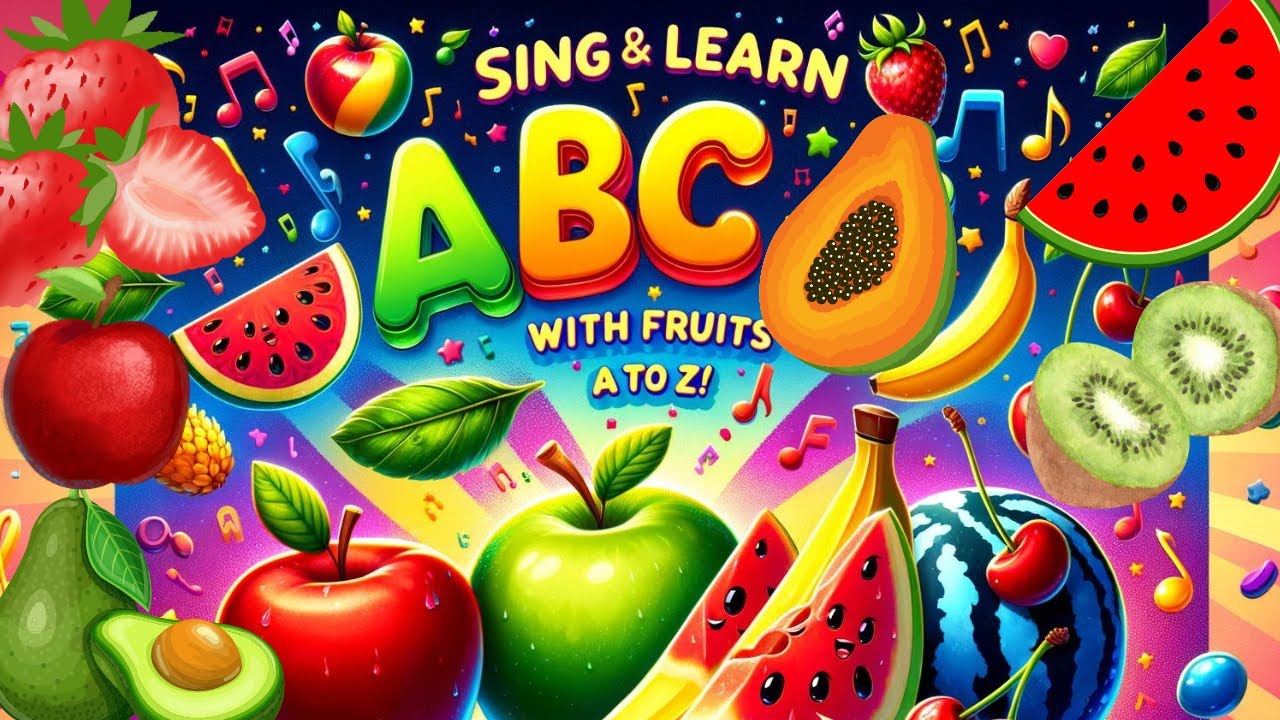 Ultimate ABC Fruit Phonics Song for Kids: Sing Along with Fruity ...