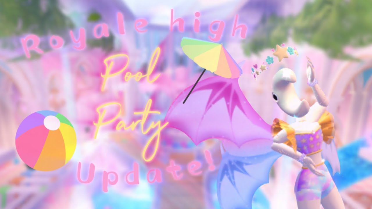 🏖 | ROYALE HIGH POOL PARTY UPDATE IN ROBLOX! - YouTube