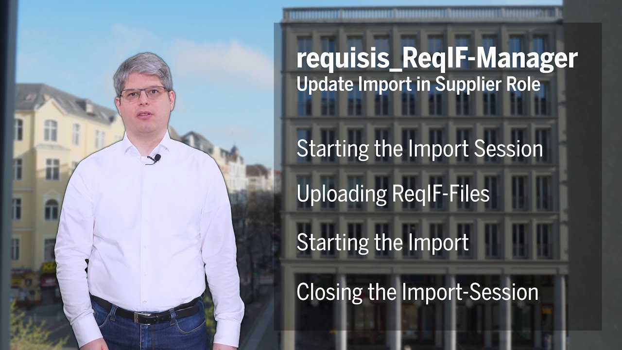 requisis_ReqIF-Manager for DOORS Next: Update Import as Supplier - YouTube