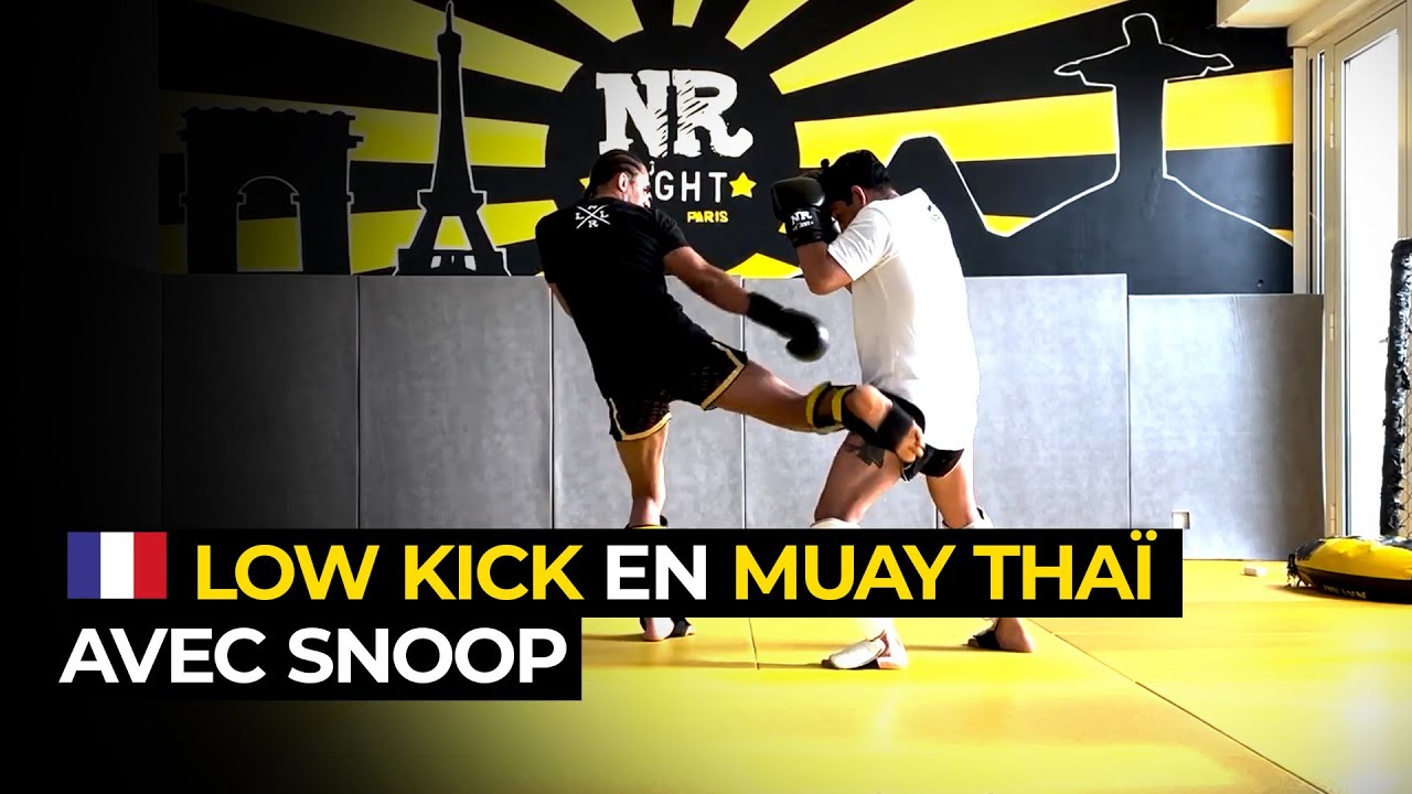 Low kick en Muay Thaï avec Snoop - YouTube