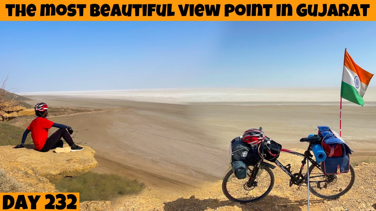 The Most Beautiful View Point In Gujarat || Assam To All India Cycle ...