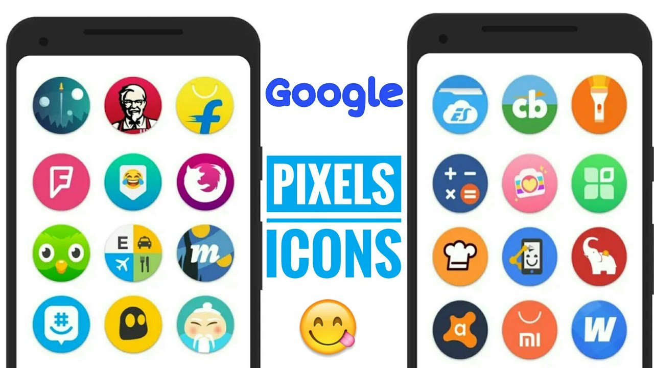 Amazing Google Pixel Icons . Change Step by step - YouTube