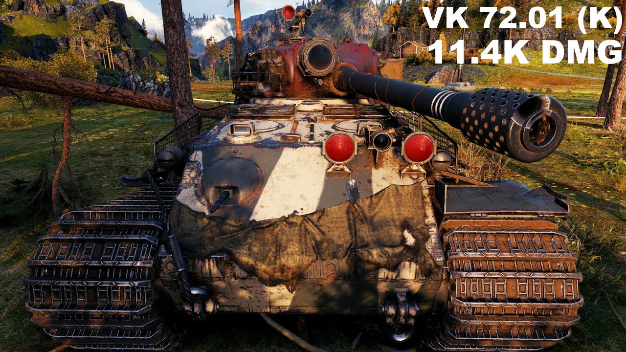 VK 72.01 (K) Strongest Super Heavy in World of Tanks - YouTube
