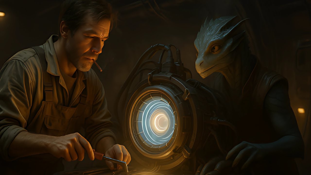 This Mechanic Built a Faster-Than-Light Engine for an Alien Ship, But ...