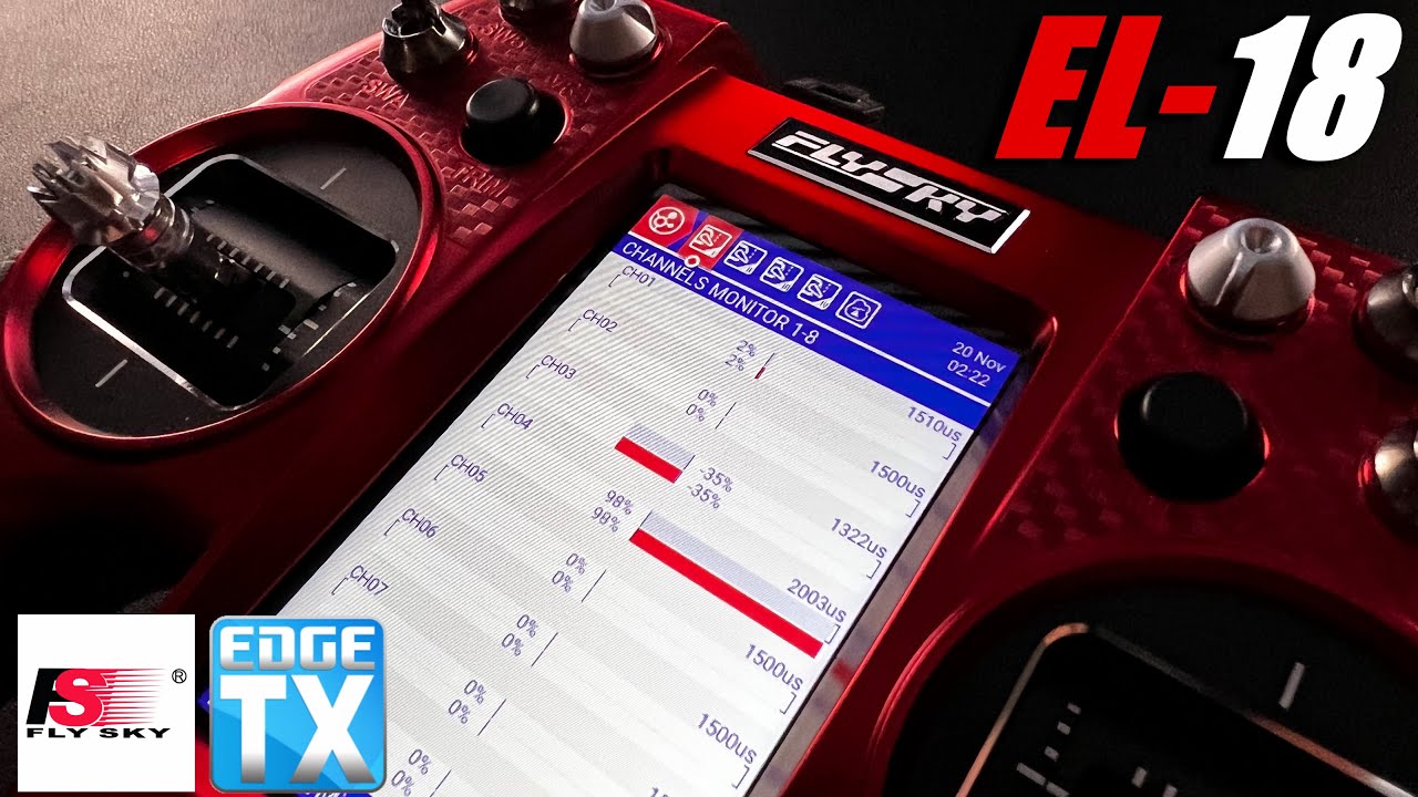 FlySky EL-18 Live Q&A and Upgrade to EdgeTX 2.8 - YouTube