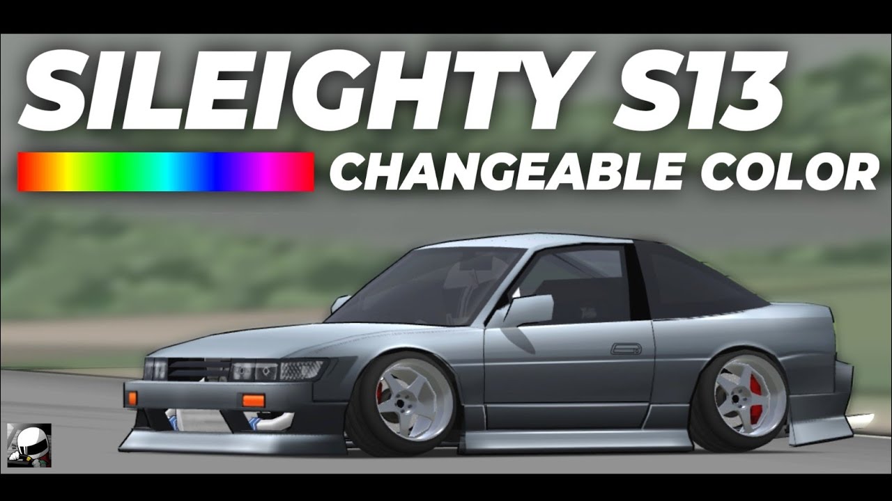 Livery Nissan Sileighty S13 Fr Legends Changeable Color - YouTube