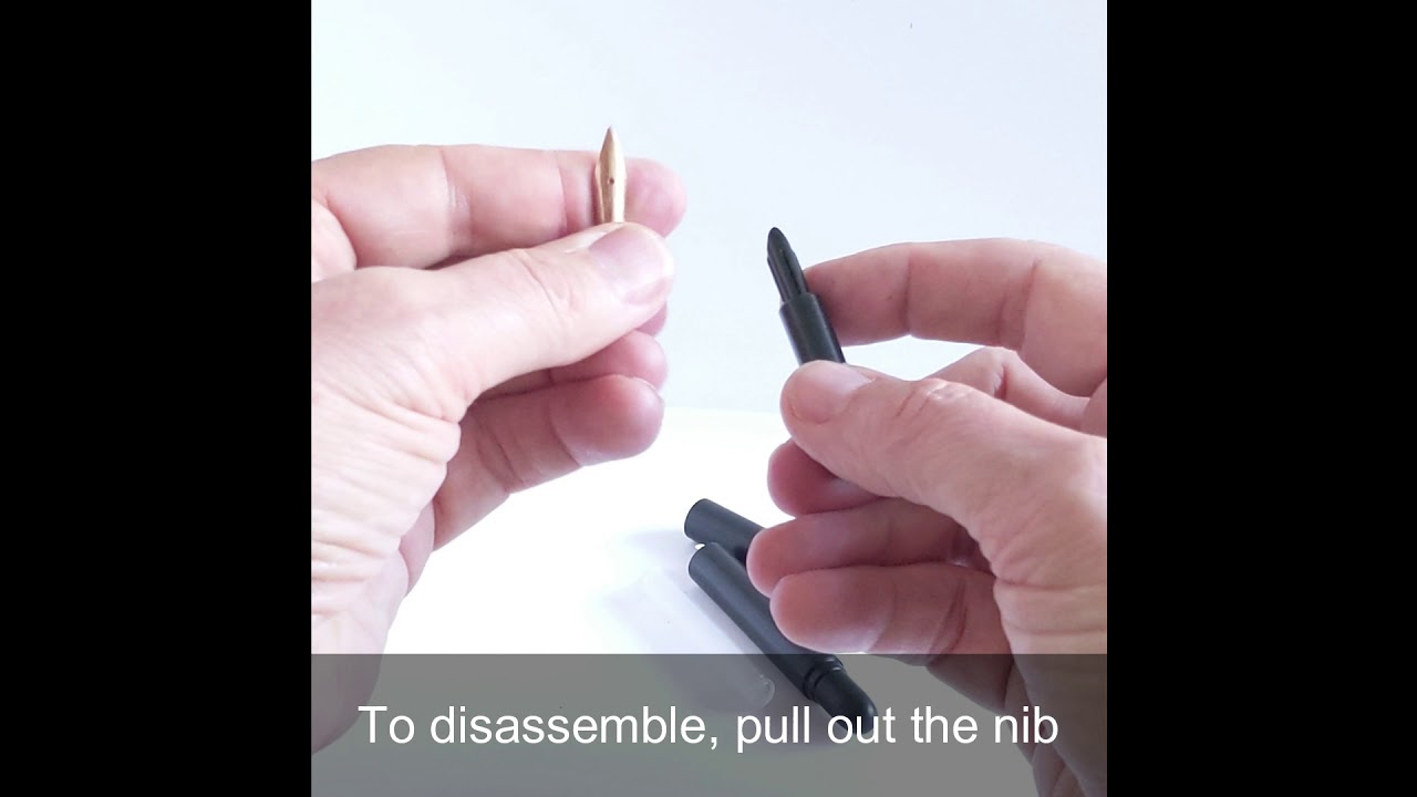Quick tour of our Sketch Nib Fountain Pen - YouTube