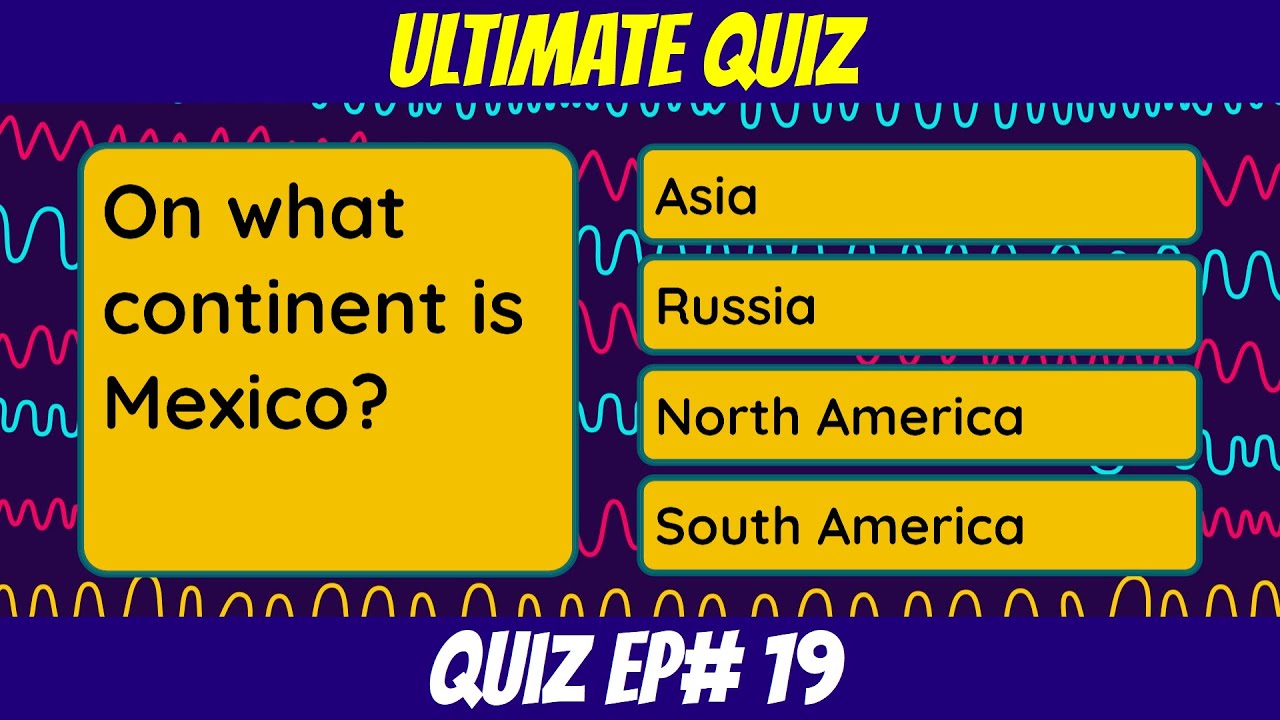 Ultimate Quiz - Episode #19 - YouTube