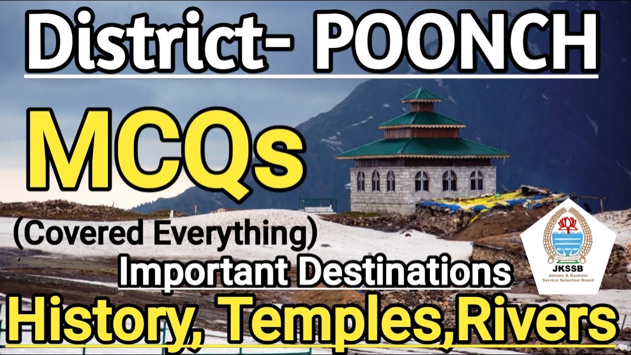 POONCH - Know Your District | MCQs | History - Tourist Destination ...