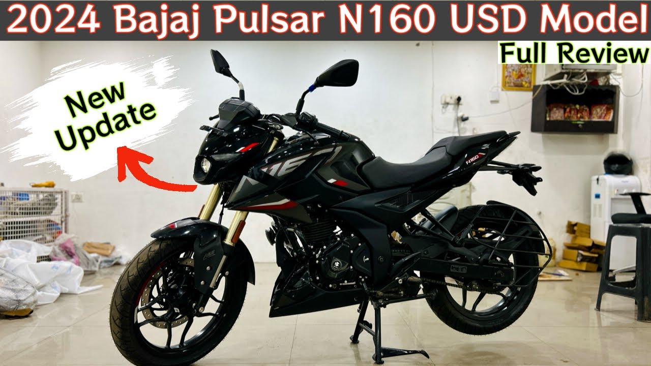 2024 Bajaj Pulsar N160 New Model | Bajaj Pulsar N160 USD Update Full ...