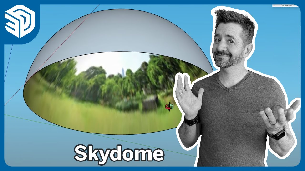 Creating a Skydome in SketchUp - YouTube