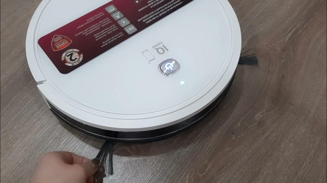Обзор Polaris PVCR 1229 IQ Home Aqua робот-пылесос #Polaris #Поларис ...