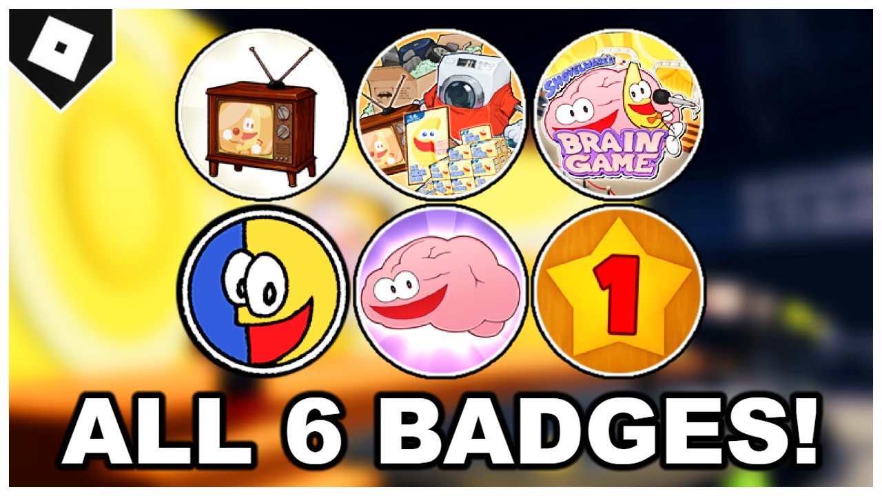 Shovelware's Brain Game - How to get ALL 6 BADGES! [ROBLOX] - YouTube