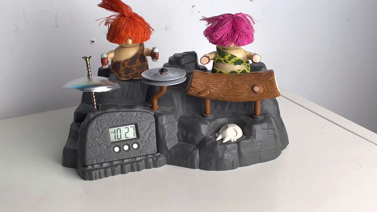 Caveman Alarm Clock (1996 WACO Products) 原人コッツ sold at Spencers Gifts ...
