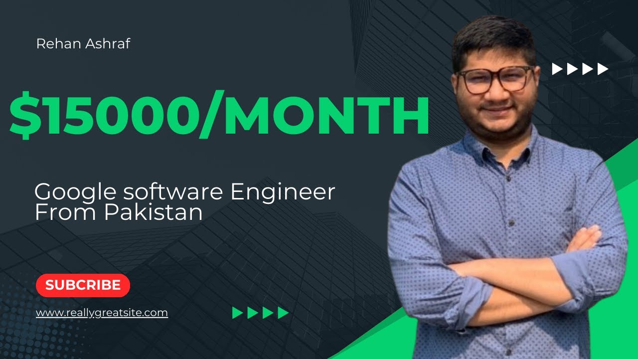 How a Pakistani software engineer joined google - YouTube