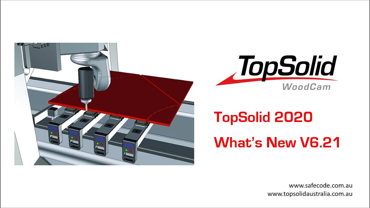TopSolid - What's New V6.21 - TopSolid'WoodCam - YouTube