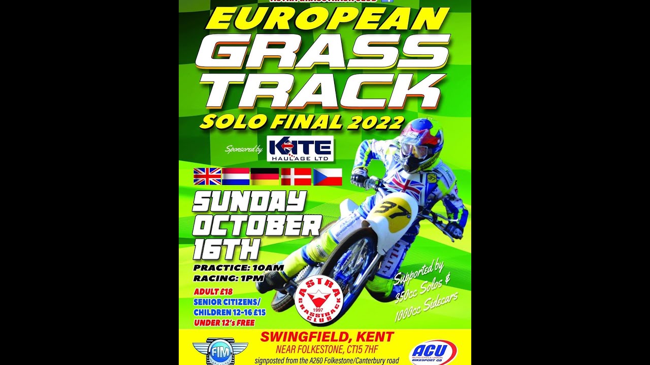 2022 ASTRA EUROPEAN SOLO GRASSTRACK FINAL PROMO - YouTube