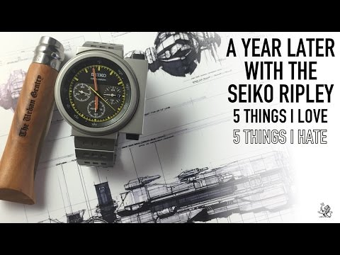 The Seiko Ripley - A Childhood Dream Watch After A Year - 5 Things I Love & Hate About The SCED035