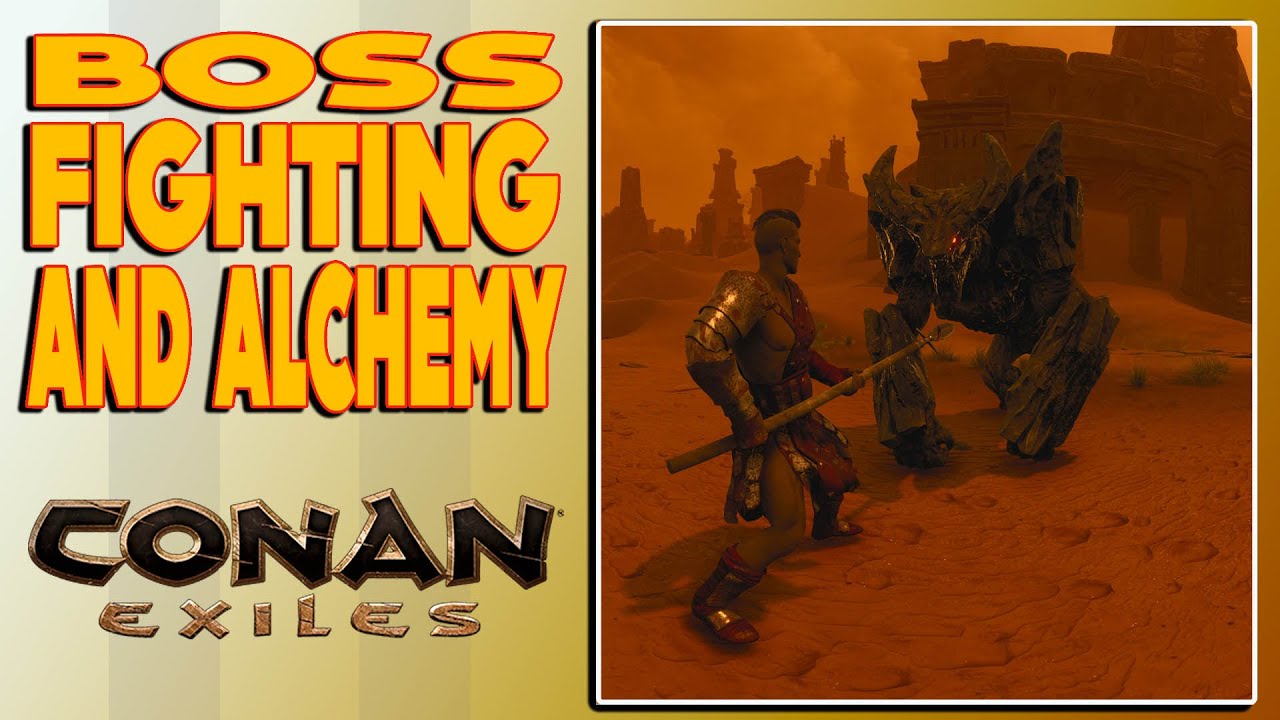 Conan Exiles - TAKING ON BOSSES/THE ALCHEMIST JOURNEY!!!! #conanexiles ...