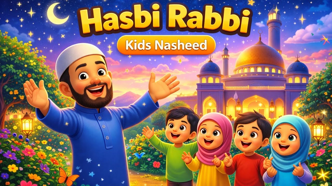 Hasbi Rabbi Jallallah for Kids | Islamic Songs & Allah Song for ...