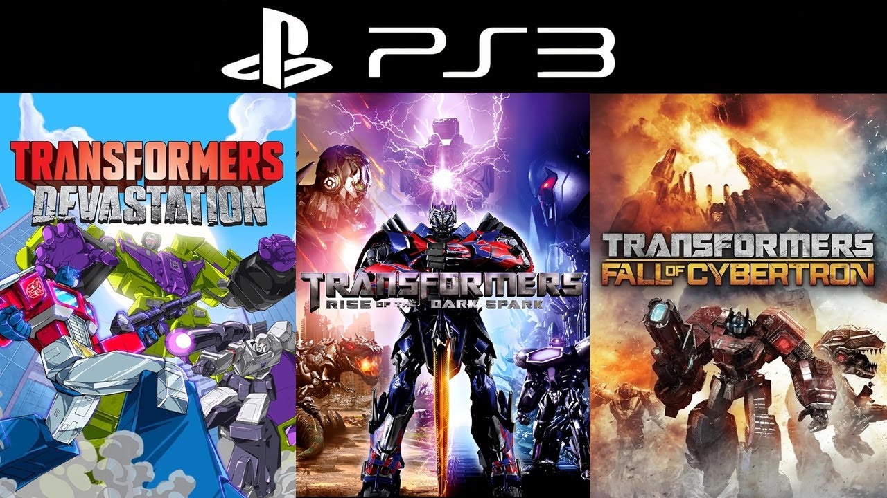 All Transformers Games on PS3 - YouTube