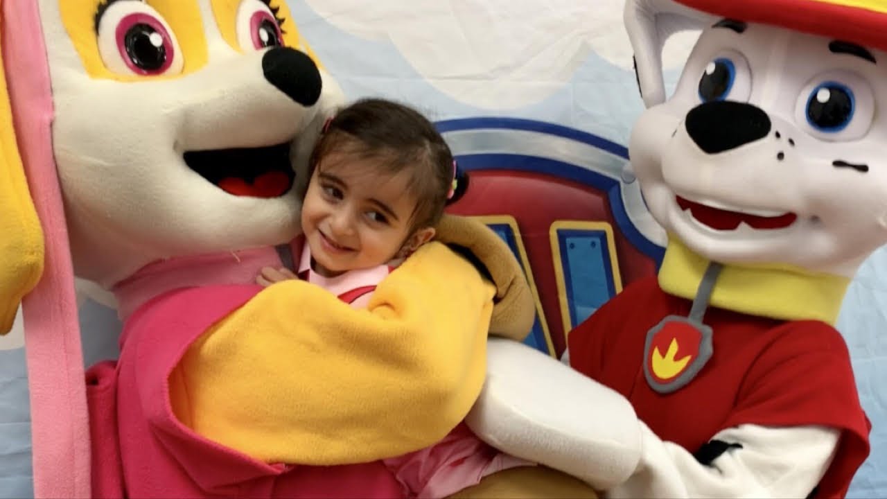 Paw Patrol Live Meet And Greet With Marshall And Skye Youtube