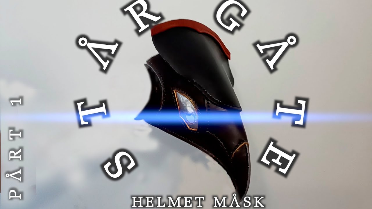 Stargate -RA Goauld Leather Helmet Mask Amon-RA part 1.DIY.Tutorial ...