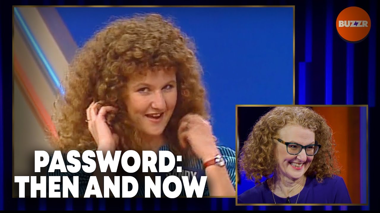 Sandy Katzel SINGS her clue to Tom Poston for Hilarious Password ...