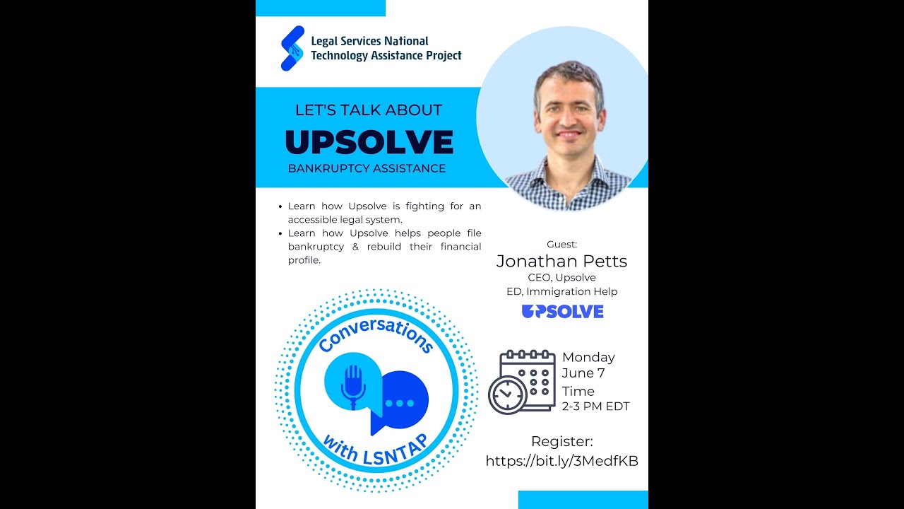 Conversations with LSNTAP: Jonathan Petts of Upsolve - YouTube