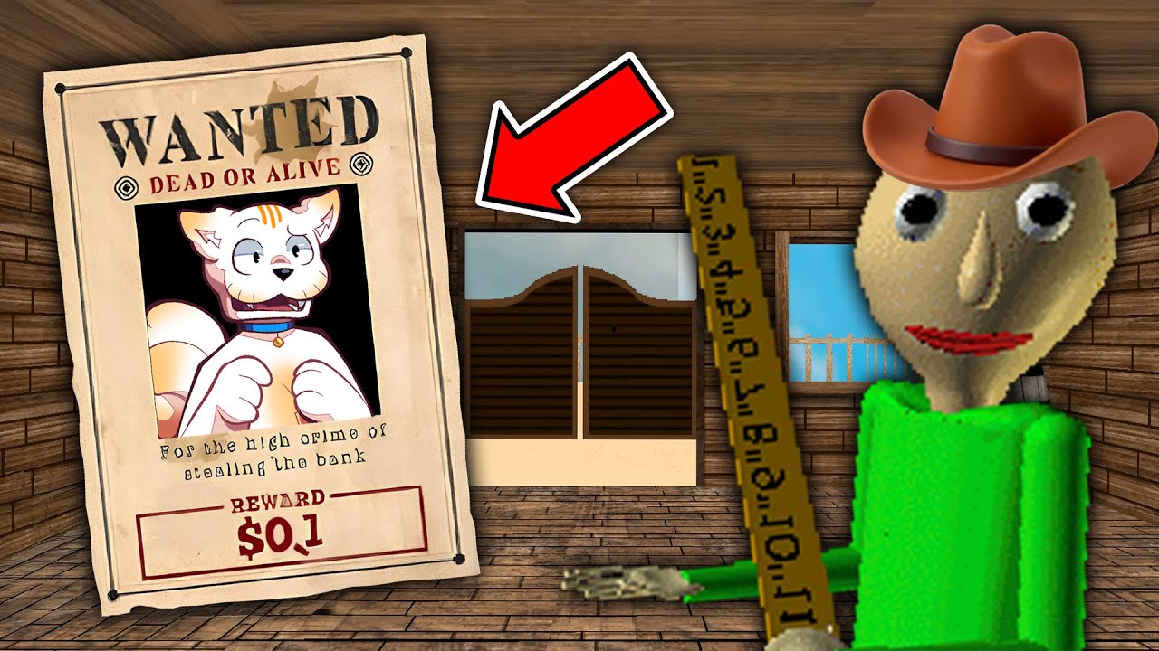 BALDI'S BASICS VERSIONE FAR WEST – MOD INCREDIBILE! - YouTube