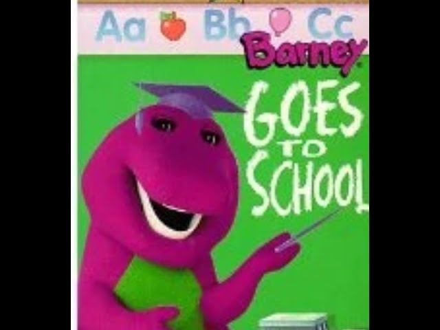 The Barney Visit School
