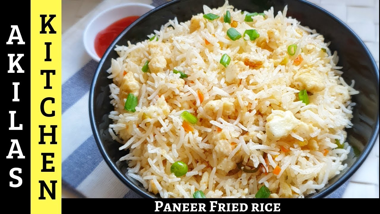 How to make Perfect paneer fried rice | hotel style paneer fried rice ...