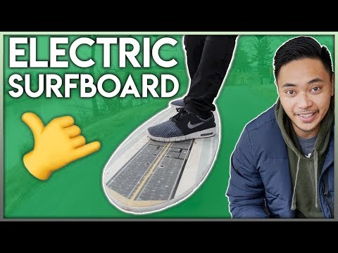 DIY Electric Longboard SURFBOARD (Best Toy Ever)