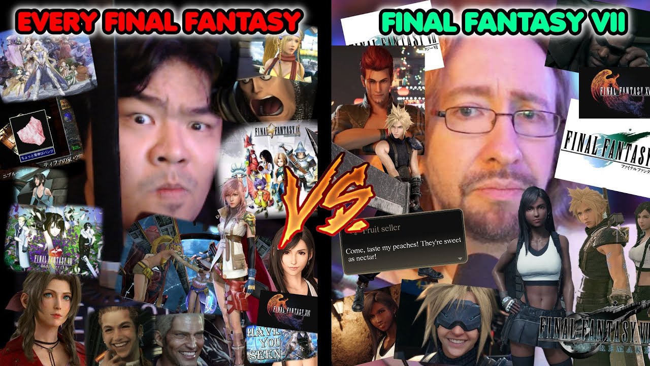 The difference between Japanese Final Fantasy Gamers VS Western "Final ...