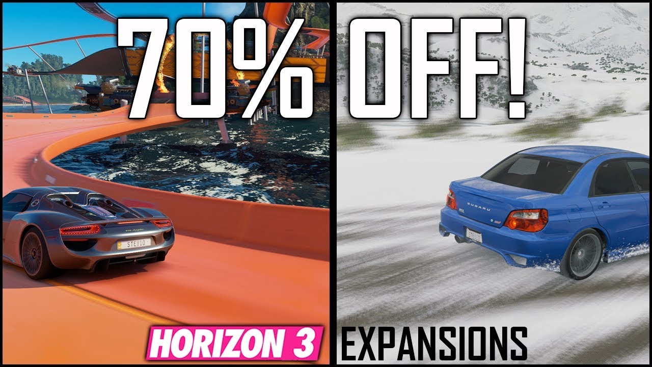 MERRY CHRISTMAS! Forza Horizon 3 - 70% OFF Expansion Pass! Horizon 3 ...