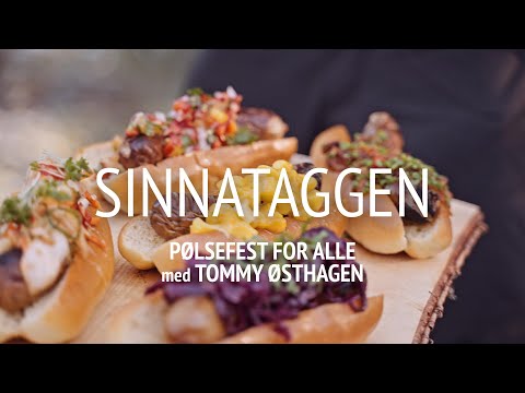 SINNATAGGEN - Hvitløkspølsa pimpet til fest