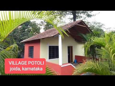 Village Potoli , Joida , Karnataka a small drive through - YouTube