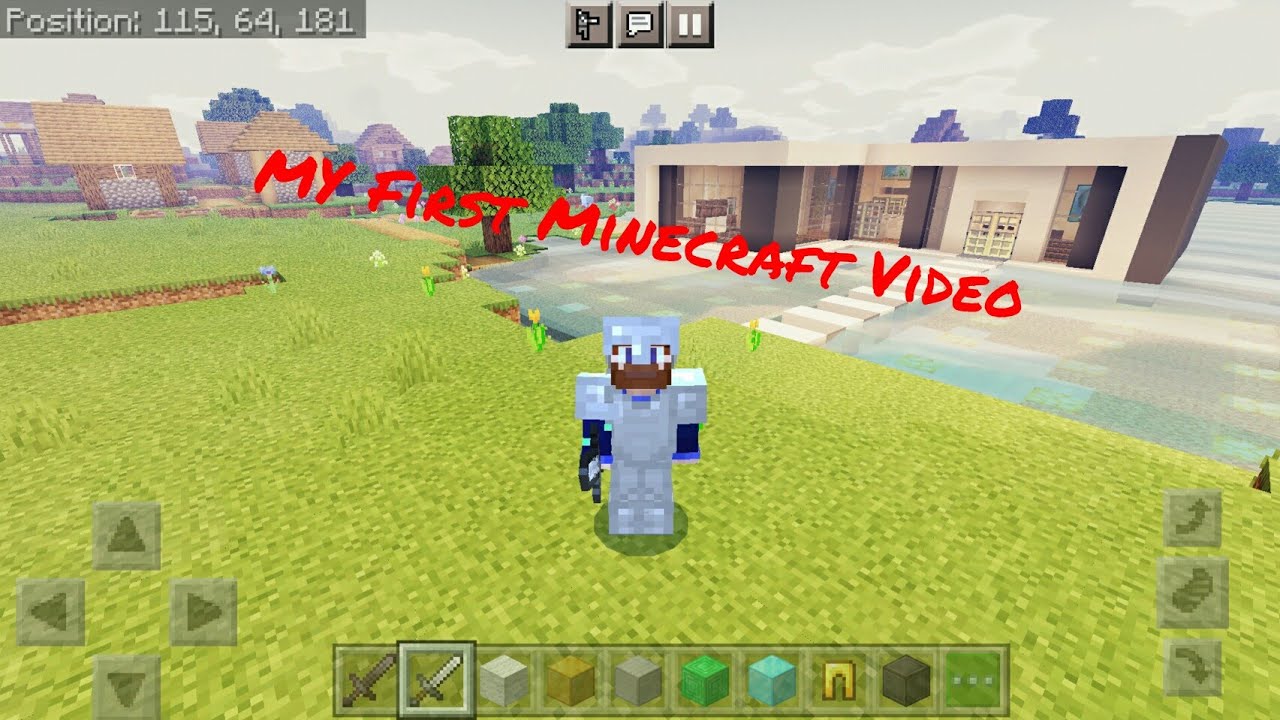 MY First Minecraft Tutorial - YouTube
