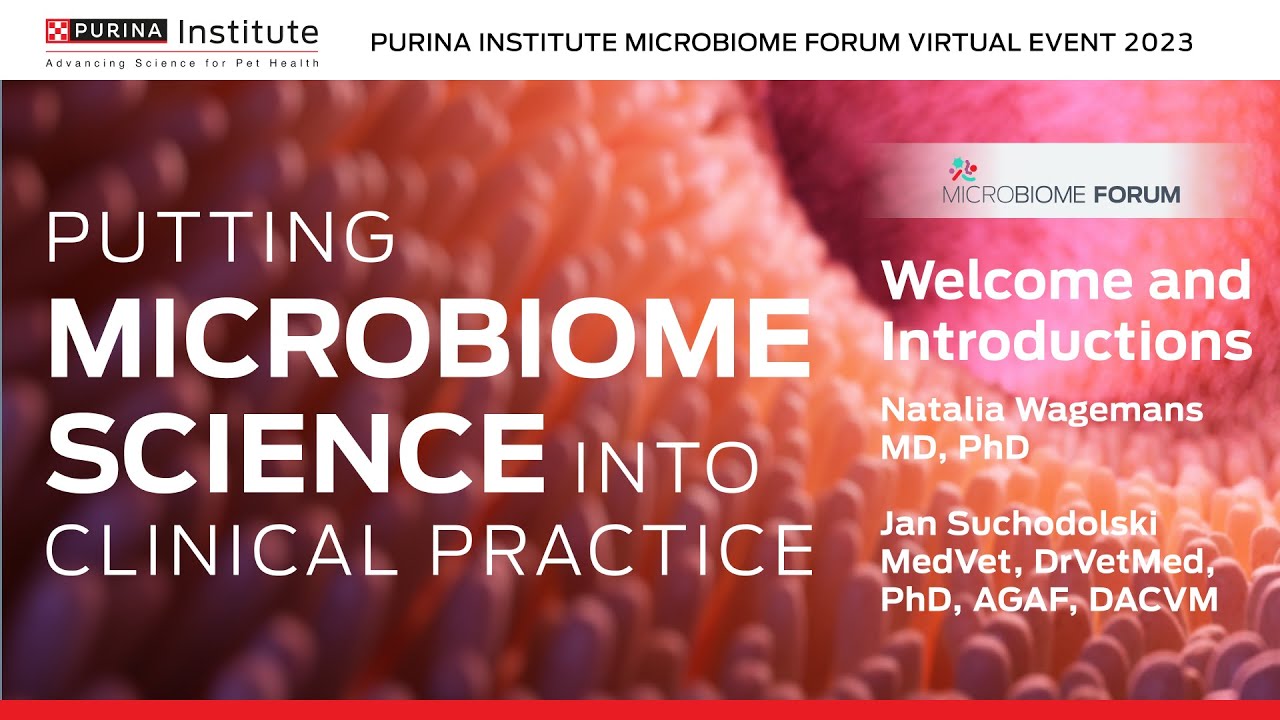Welcome and introduction of Day 1 speakers | Microbiome Forum 2023 ...