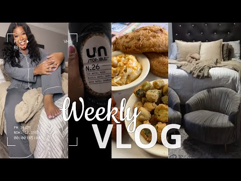 VLOG | I Washed the “Washable” area rug! New Luxe PJs, Thrifting, Lawn Work, Living Alone Stuff… 