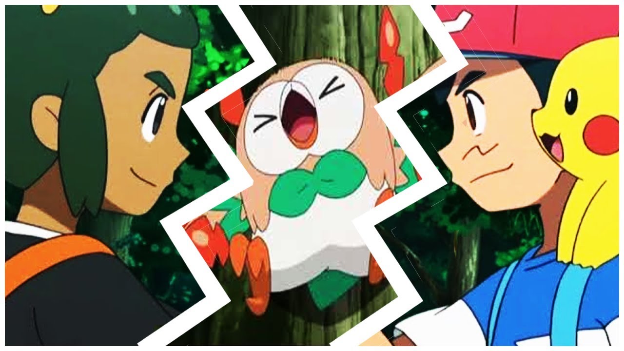 ESQUEÇA A EVOLUÇÃO DO ROWLET DO ASH - POKÉMON SUN E MOON ANIME REVIEW ...