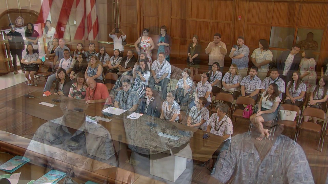The Guam Visitors Bureau Hafa Adai Pledge - March 10, 2017 - YouTube