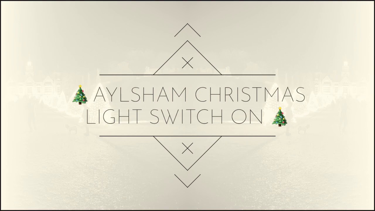 Aylsham Christmas Lights - YouTube