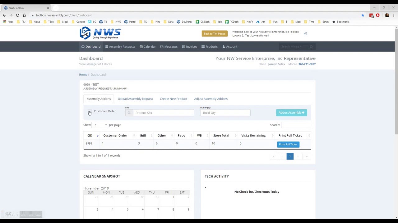 Submitting an Assembly Request via ToolBox - YouTube