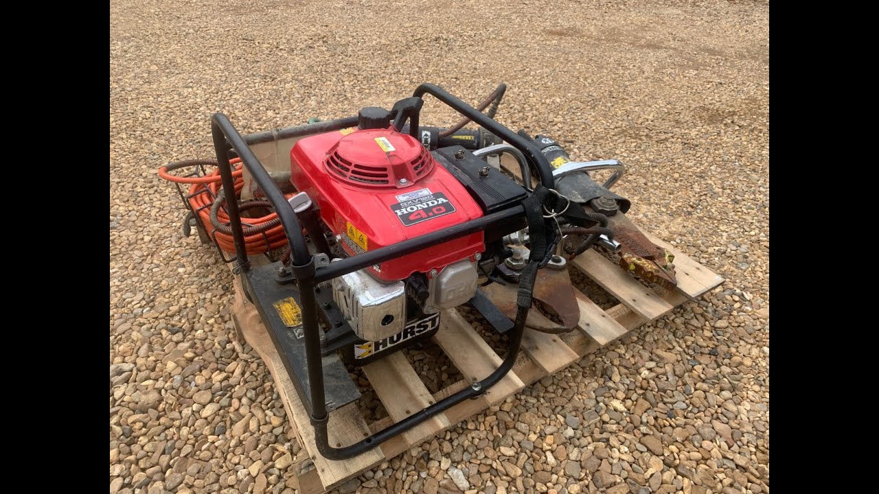 Hurst Jaws Of Life Rescue Equipment - YouTube